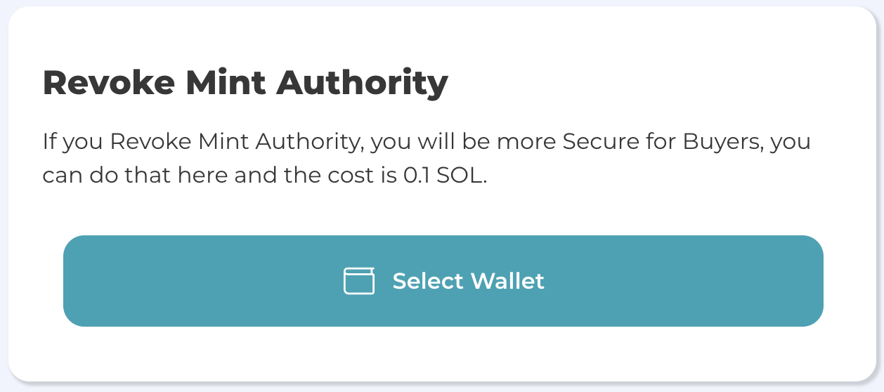How to REVOKE MINT AUTHORITY Solana 5+1 Steps