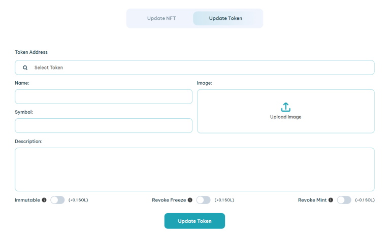 Update SOLANA TOKEN METADATA - 2025 Guide