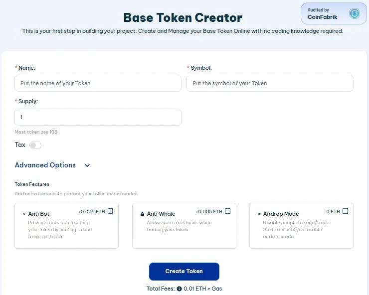 Crear Token en Base 2025【 4 pasos | Sin Código